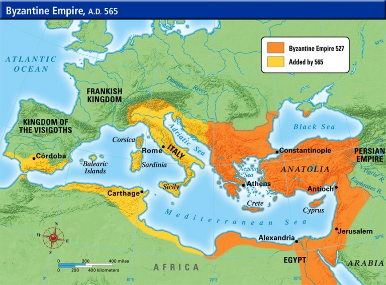 Justinian the Great (Byzantine Emperor) Facts 2024
