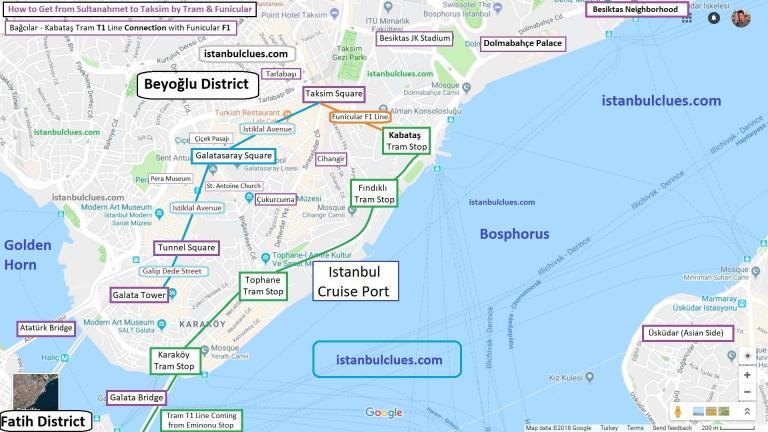 Istanbul Tourist Attractions Map PDF (Updated → 2025)